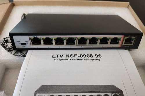 LTV NSF-0908 96, 8-портовый Ethernet-коммутатор