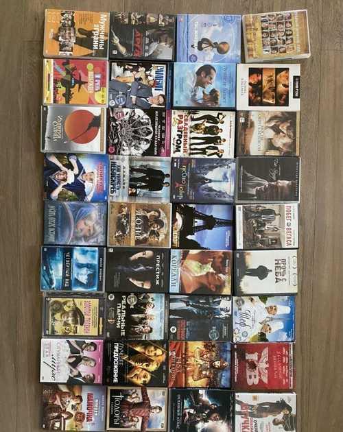 DVD диски (36 штук)