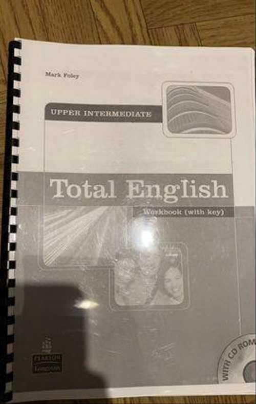 Учебник и рабочая тетрадь Total English Upper-Int