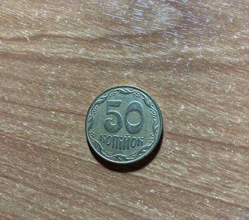 Монета 50 копеек Украина 2006 год