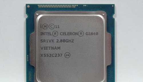 S1150 Intel Celeron G1840 (2x2800MHz, L3 2048Kb)