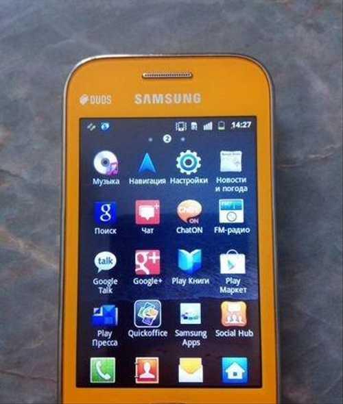 Смартфон Samsung GT-S6802 Galaxy Ace Duos