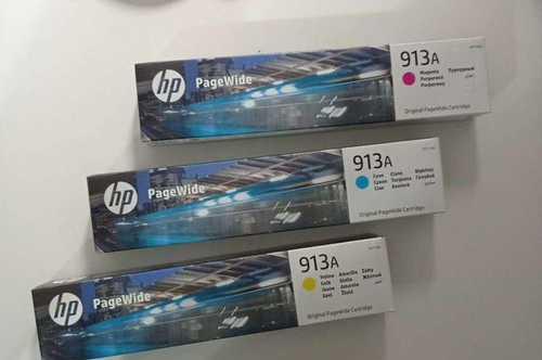 Картриджи hp 913A