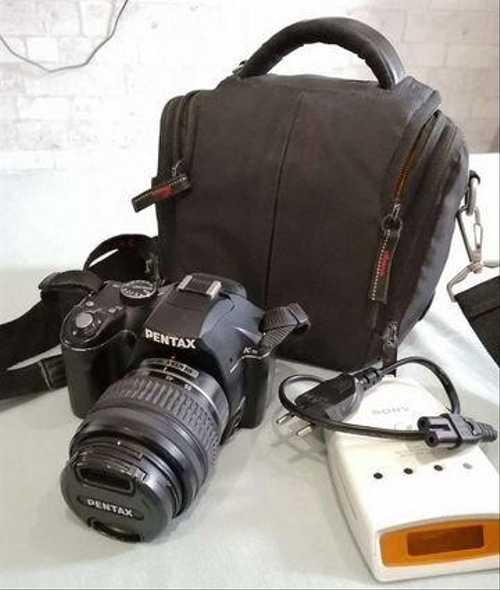 Зеркальный фотоаппарат Pentax k-m