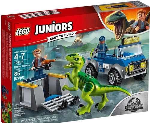 Lego Juniors 10757 Raptor Rescue Truck (новый)