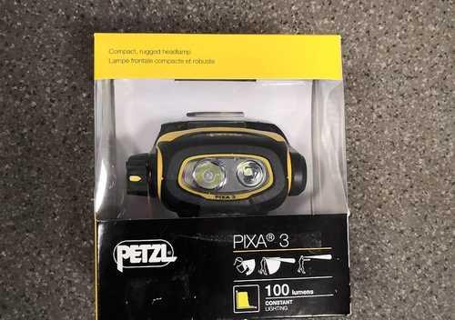 Налобный фонарь petzl pixa 3 для альпинистов