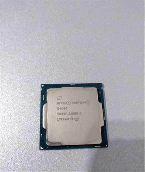 Intel g4600. G4600 Pentium.