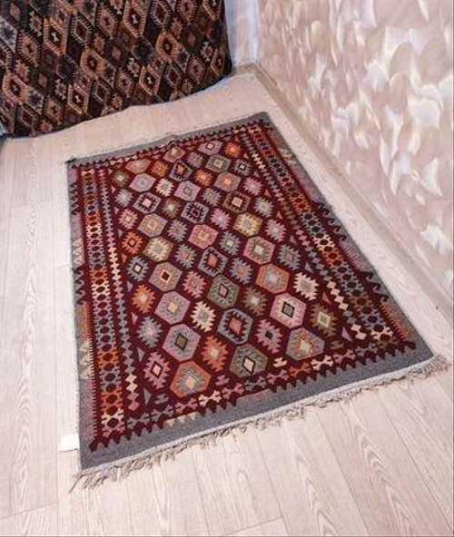 Ковер килим новый турецкий двусторонний хлопковые