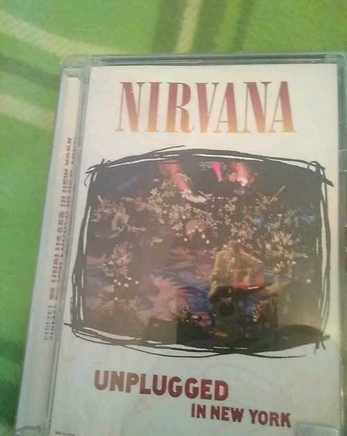 DVD диск лицензионный nirvana акустический в Нью Й