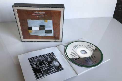 Paul Hindemith Complete String Quartets / 3 cd