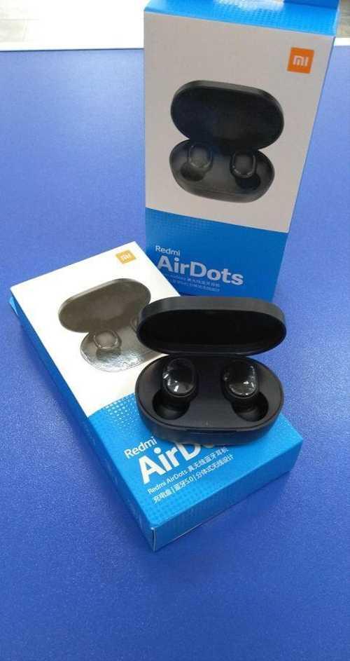 Наушники bluetooth Xiaomi Redmi AirDots True black