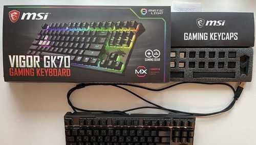 Клавиатура MSI Vigor GK70 Gaming Keyboard