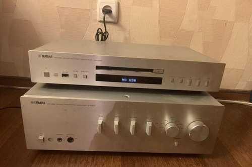Yamaha A-S300 и Yamaha CD-S300
