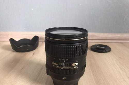 Nikon Afs 24-120mm f/4G ED VR в отл. состоянии