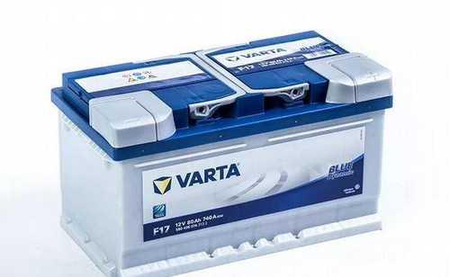 Аккумулятор varta Blue Dynamic F17 (580 406 074) 6