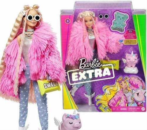 Кукла Barbie Барби Экстра GRN28 Extra коллекционна
