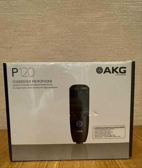 Микрофон akg p120 новый