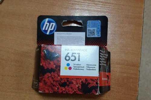 Картридж цветной Hp 651