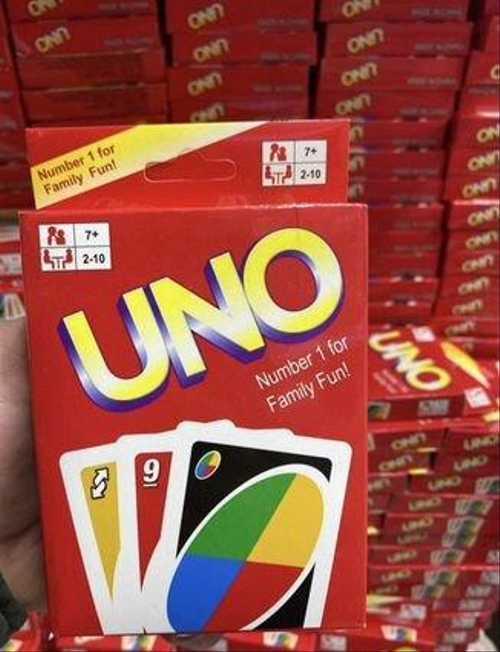 Настольная карточная игра UNO / уно 108 карт