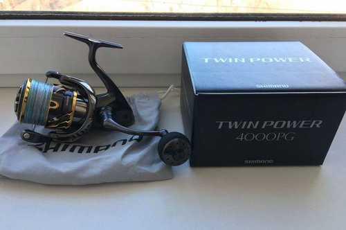 Катушка shimano twin power 20 4000pg