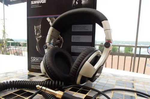 Наушники shure srh7500DJ