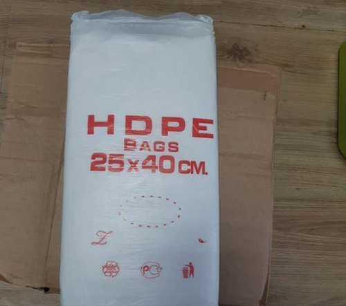 Пакеты фасовочные Hdpe Bags 25x40см