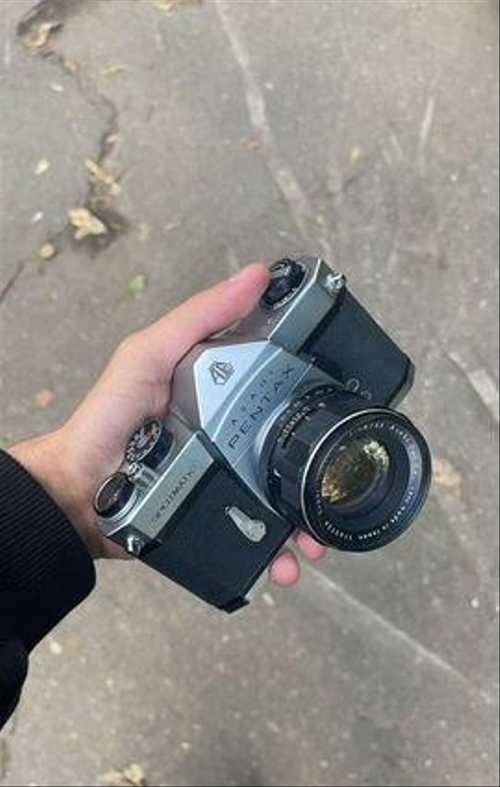 Плёночный фотоаппарат pentax Spotmatic SP + Super