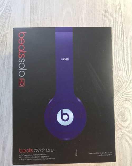 Наушники Monster Beats Solo HD 2 Purple