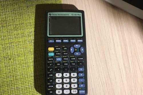 Калькулятор Texas Instruments TI-83Plus
