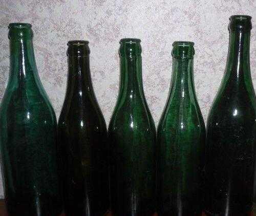 Бутылки немецкие пивные довоенные