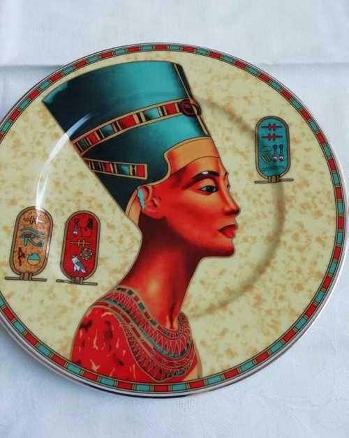 Тарелка декоративная новая пр Египет д-21см