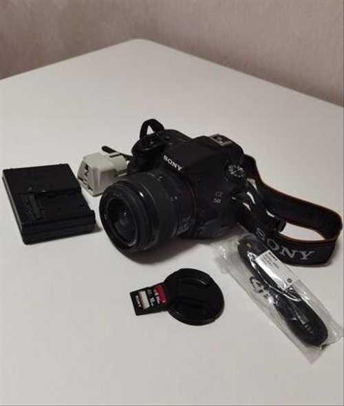 Зеркальный фотоаппарат sony Alpha SLT-A58