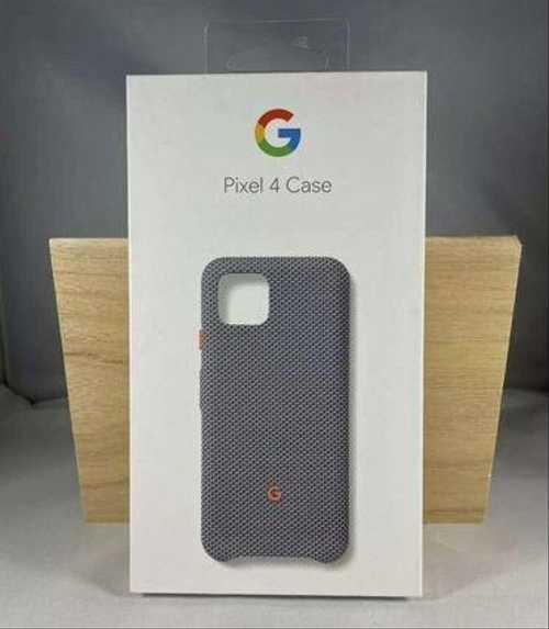Чехол Google Fabric Case Pixel 4 Sorta SmokeyBlack