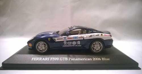 IXO Ferrari F599 GTB Panamerican 2006 Blue