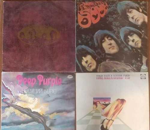 The Beatles, Deep Purple, Yes