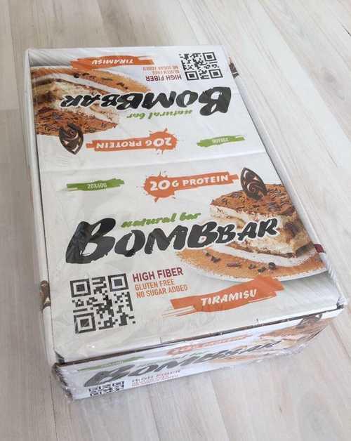 Bombaar tiramisu протеиновые батончики