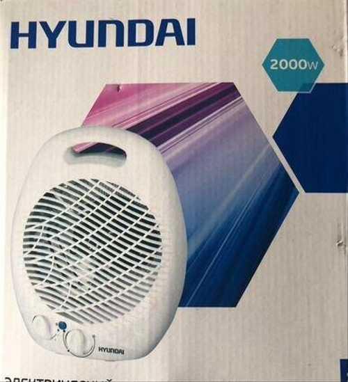 Продаю электрический тепловентилятор hyundai