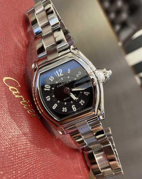 Cartier roadster automatic black 36MM W62002V3
