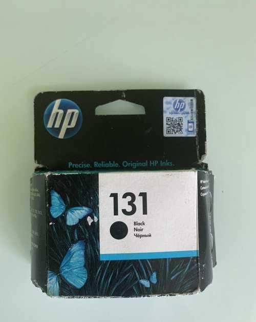 Картридж HP 131 чёрный