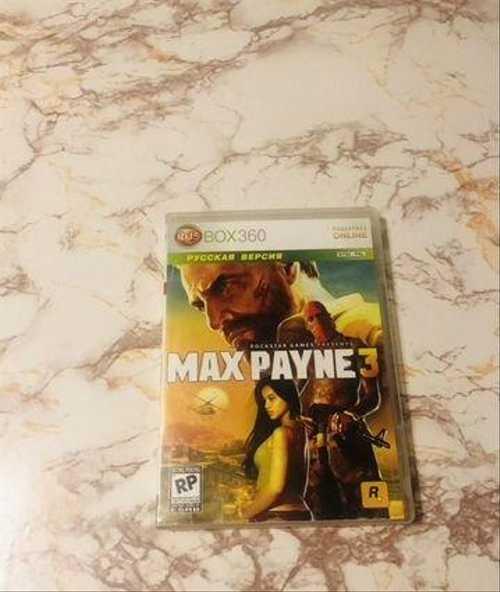 Компьютерная игра MAX payne 3 на xbox 360