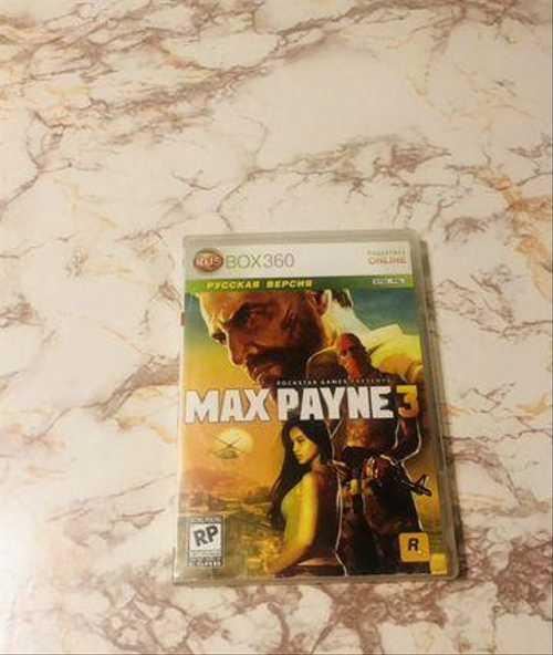 Компьютерная игра MAX payne 3 на xbox 360