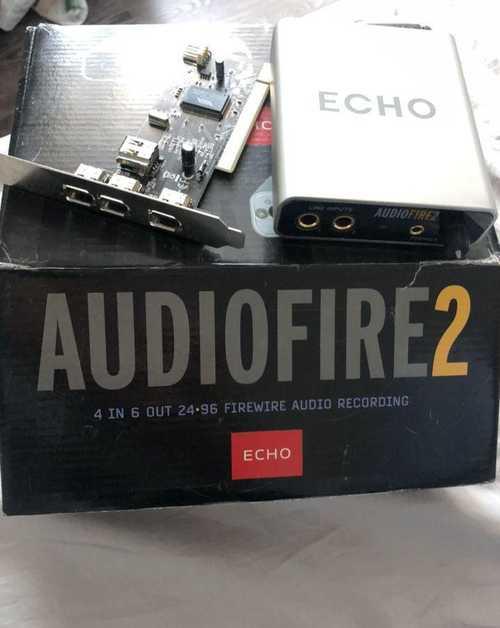 Продам Echo audiofire 2 + PCI карта FireWire