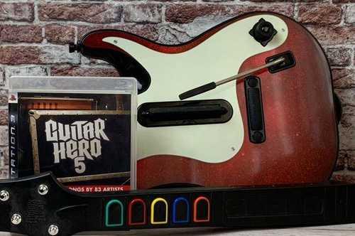 Набор Гитара Guitar Hero 5 для PS3