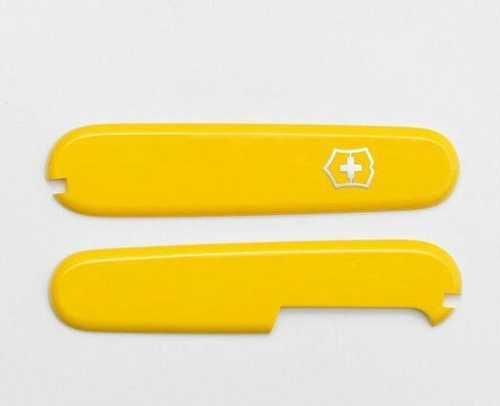 Накладки Плашки 91мм Victorinox Желтые Новые