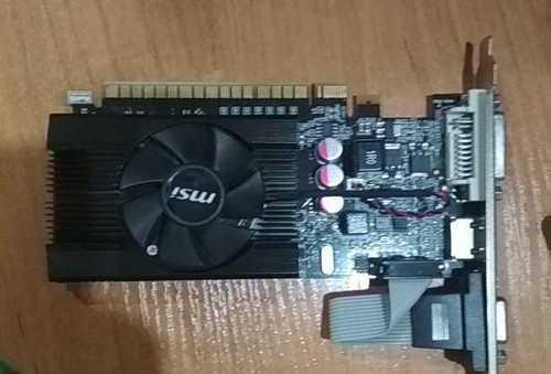 Видеокарта Gt 610 MSI 1 GB,продаю за ненадобностью