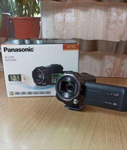 Видеокамера panasonic hc v770