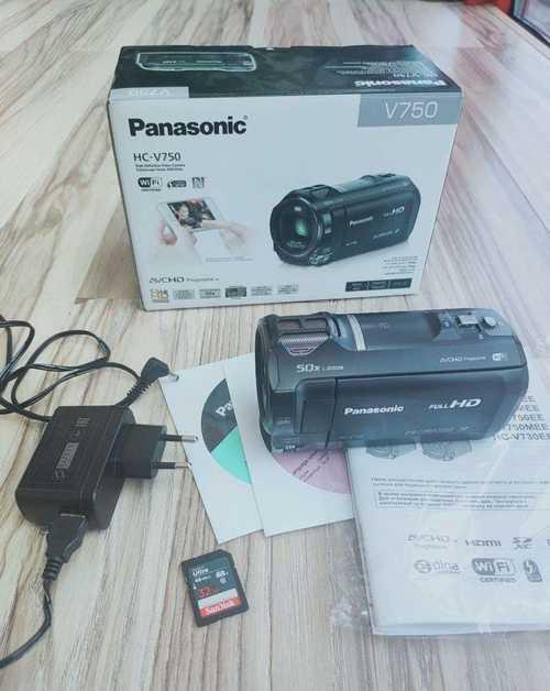 Видеокамера Panasonic HC-V750