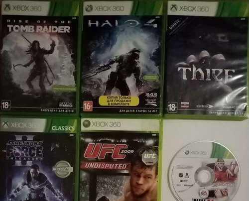 6 игр для xbox360