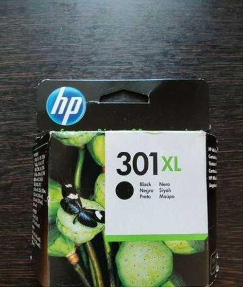 Картридж HP 301 XL чёрный