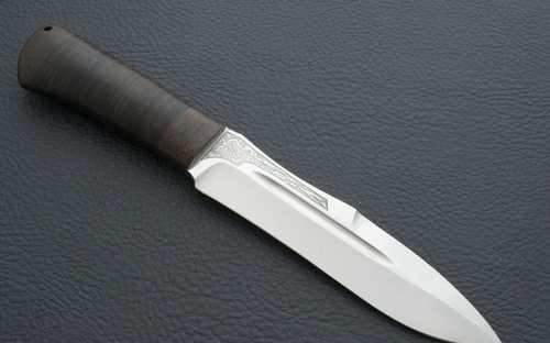 Нож Скорпион (Кожа, 100Х13М) Златоуст